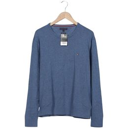 Tommy Hilfiger Pullover Herren Gr&ouml;&szlig;e XXL Second Hand blau