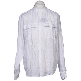 John Richmond Hemd Herren Gr&ouml;&szlig;e L/XL Second Hand wei&szlig;