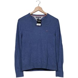 Tommy Hilfiger Pullover Herren Gr&ouml;&szlig;e XL Second Hand blau