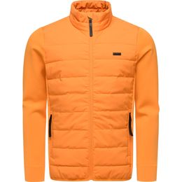 Steppjacke Ragwear "Rendan Tech YOUMODO", Damen, Gr. S (48), orange, Obermaterial 1: 100% Polyester; Obermaterial 2: 47% Polyester, 47% Modal, 6% Elasthan; Innenfutter: 100% Polyester; Wattierung: 100% Polyester, gerade h&uuml;ftbedeckend, hoch geschlossener Ausschnitt, &Auml;rmel ohne &Auml;rmelschlitz elastischer Bund, Jacken Steppjacke, Gesteppte Herren Outdoorjacke mit weichen &Auml;rmeln