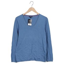 Tommy Hilfiger Pullover Damen Gr&ouml;&szlig;e L Second Hand blau
