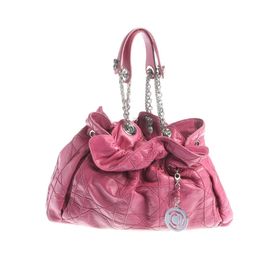 Dior Schultertasche / Umh&auml;ngetasche Damen Gr&ouml;&szlig;e One Size Second Hand lila