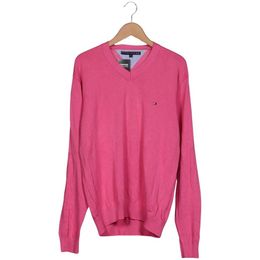 Tommy Hilfiger Pullover Herren Gr&ouml;&szlig;e XL Second Hand pink