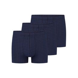 Schiesser Boxer shorts 'Cotton Casual Organic Cotton' male Blue size M