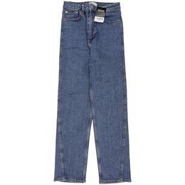 NA-KD Jeans Damen Gr&ouml;&szlig;e 27/28 Second Hand blau