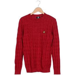 Lyle & Scott Lyle & Scott Pullover Herren Gr&ouml;&szlig;e S Second Hand rot