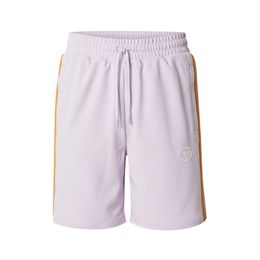 Sergio Tacchini Sportshorts 'Pietrapertosa' Herren Gr&ouml;&szlig;e XXL pastelllila / orange