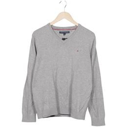 Tommy Hilfiger Pullover Herren Gr&ouml;&szlig;e M Second Hand grau