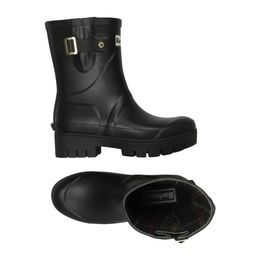 Barbour Stiefelette Damen Gr&ouml;&szlig;e 35.5 Second Hand schwarz