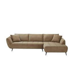 bobb Ecksofa mit Sitztiefenverstellung Carly braun Ma&szlig;e (cm): B: 313 H: 90 T: 215.0 Sofas > Sofas nach Material > Stoffsofas &raquo; Sofa DE