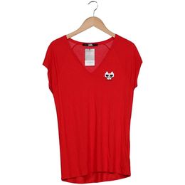 K by KARL LAGERFELD Karl Lagerfeld T-Shirt Damen Gr&ouml;&szlig;e XL Second Hand rot