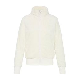 oxmo Fleecejacke 'Anneka' Damen Gr&ouml;&szlig;e S wei&szlig;