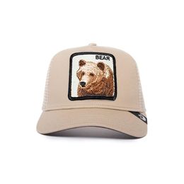 GOORIN BROS. Cap 'Big Bear' Damen Gr&ouml;&szlig;e 55/60 braun / khaki / schwarz / wei&szlig;