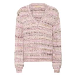 Culture Pullover 'Marble' Damen Gr&ouml;&szlig;e XL hellbeige / braun / rosa / puder