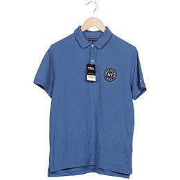 Tommy Hilfiger Poloshirt Herren Gr&ouml;&szlig;e L Second Hand blau