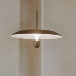 New Works LED-Pendellampe Kantarell, &Oslash; 55 cm, schwarz