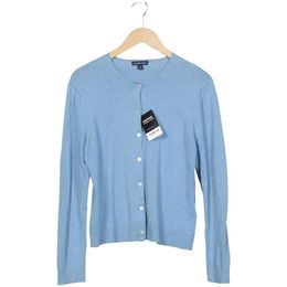 LANDS' END Lands&lsquo; End Strickjacke Damen Gr&ouml;&szlig;e M Second Hand hellblau