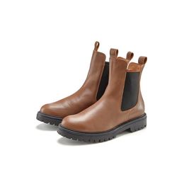 ELBSAND Stiefelette 'Chelseaboots, Schlupfstiefel, Bikerboots, Herbststiefelette' mehrfarbig Gr. 36 f&uuml;r Damen