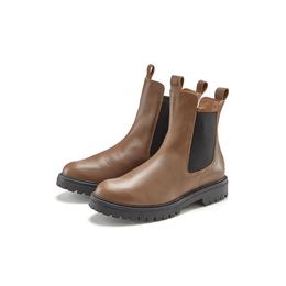 ELBSAND Stiefelette 'Chelseaboots, Schlupfstiefel, Bikerboots, Herbststiefelette' mehrfarbig Gr. 44 f&uuml;r Damen