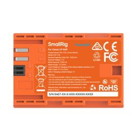 SmallRig 5407 LP-E6P Akku orange (USB-C) - Dealpreis