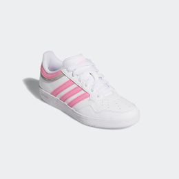 Sneaker adidas Sportswear "HOOPS 4.0 J", M&auml;dchen, Gr. 39, ftwwht, blipnk, gretwo, Synthetik, Schuhe Sneaker, f&uuml;r Kinder
