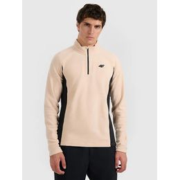 4F Fleecepullover in Beige - 60% | Gr&ouml;&szlig;e XL | Herren-fleece