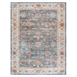 Safavieh Kurzflor-Teppich ''Arizona'' in Beige/ Blau - 36% | Gr&ouml;&szlig;e 183x274 cm |