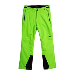 4F Ski-/ Snowboardhose in Schwarz/ Gr&uuml;n - 10% | Gr&ouml;&szlig;e S | Herren-outdoorhosen