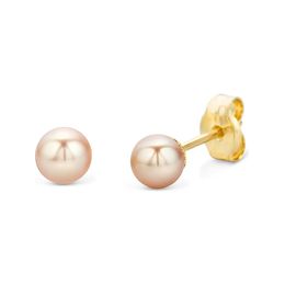 Revoni Gold-Ohrstecker mit Perlen - 75% | Schmuck