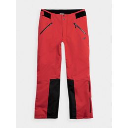4F Ski-/Snowboardhose in Rot/ Schwarz - 44% | Gr&ouml;&szlig;e XL | Herren-outdoorhosen