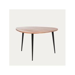 Homla Beistelltisch "Wida" in Hellbraun - (H)47 x &Oslash; 75 cm - 48% | Tische