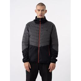 4F Funktionsjacke in Schwarz/ Grau - 57% | Gr&ouml;&szlig;e L | Herren-outdoorjacken