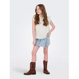KIDS Only Bluse "Camille" in Creme - 43% | Gr&ouml;&szlig;e 134 | Kinder-blusen-hemden