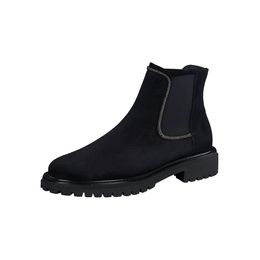 Paul Green Leder-Chelsea-Boots in Schwarz - 43% | Gr&ouml;&szlig;e 39 | Stiefeletten