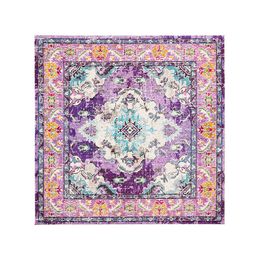 Safavieh Kurzflor-Teppich ''Monaco'' in Lila/ Bunt - 38% | Gr&ouml;&szlig;e 201x279 cm |