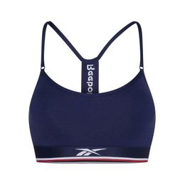 Reebok Bustier "Gemma" in Dunkelblau - 60% | Gr&ouml;&szlig;e S | Damen-bhs