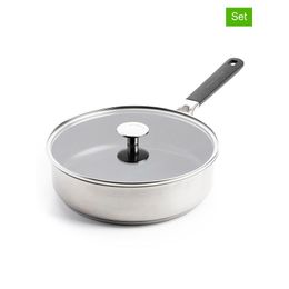 KitchenAid 2tlg. Set: Edelstahl-Schmorpfanne "Classic" - &Oslash; 26 cm - 24% | Kochgeschirr