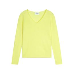 AUTHENTIC CASHMERE Kaschmir-Pullover "Galise" in Gelb - 51% | Gr&ouml;&szlig;e XXL | Damen-pullover-cardigans