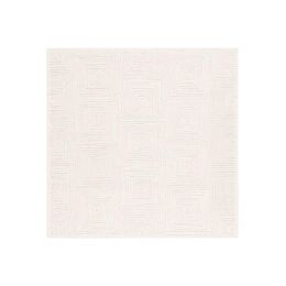 Safavieh Woll-Teppich ''Textural'' in Creme - 15% | Gr&ouml;&szlig;e 183x183 cm |