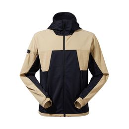 Berghaus Funktionsjacke "Benwell" in Beige/ Schwarz - 48% | Gr&ouml;&szlig;e 50 | Herren-outdoorjacken