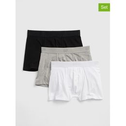 GAP 3er-Set: Unterhosen in Weiss/Grau - 62% | Gr&ouml;&szlig;e XL | Herren-sportunterwaesche