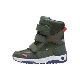 Trollkids Winterboots "Lofoten XT" in Dunkelgr&uuml;n - 30% | Gr&ouml;&szlig;e 37 | Kinderstiefel