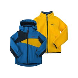 Peek U 3in1-Funktionsjacke "Ridge" in Blau/ Gelb - 60% | Gr&ouml;&szlig;e 164 | Kinderjacken