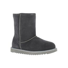 Gooce Leder-Winterstiefel "Sawel Waterproof" in Anthrazit - 68% | Gr&ouml;&szlig;e 39 | Damen-stiefel