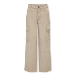 KIDS Only Cargohose "Yarrow" in Beige - 50% | Gr&ouml;&szlig;e 152 | Kinderhosen