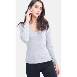 ASSUILI Pullover in Hellgrau - 67% | Gr&ouml;&szlig;e 38 | Damen-pullover-cardigans
