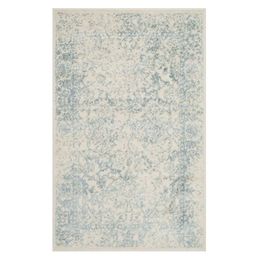 Safavieh Kurzflor-Teppich ''Adirondack'' in Creme/ Hellblau - 37% | Gr&ouml;&szlig;e 183x274 cm |