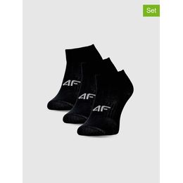 4F 3er-Set: Socken in Schwarz - 40% | Gr&ouml;&szlig;e 35-37 | Kinder-socken-strumpfhosen
