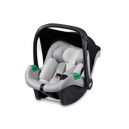 Kinderkraft Kindersitz "Mink Pro i-Size" mit Basisstation in Grau - Gruppe 0+ - 18% | Autokindersitze