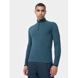 4F Fleeceunterhemd in Blau - 57% | Gr&ouml;&szlig;e S | Herren-sportunterwaesche